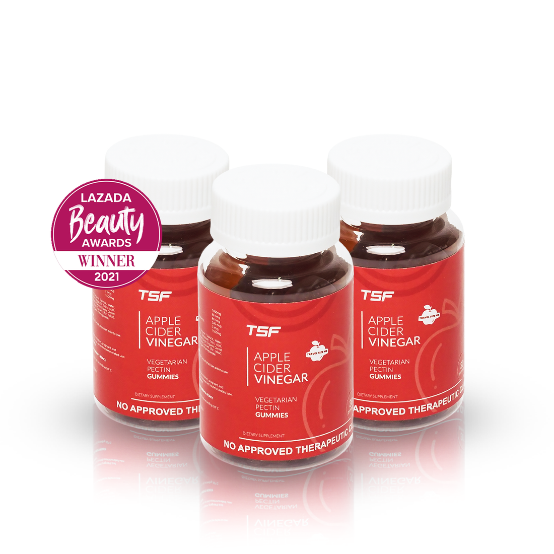 ACV Gummies Travel Size Trio (1000mg 30s) – The Slim Firm