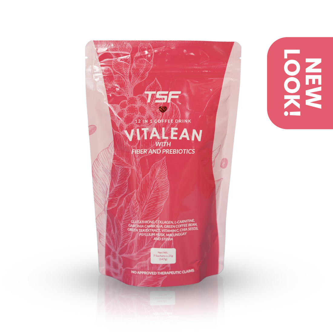 Vitalean Coffee Fiber & Prebiotics (1 Pouch) – The Slim Firm